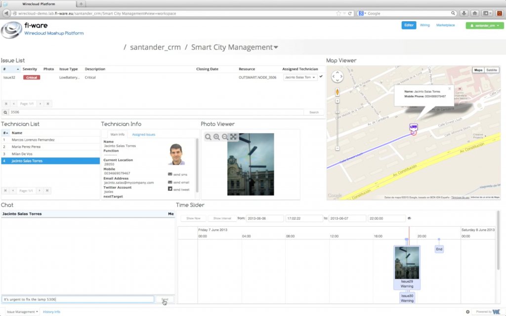 Creating application dashboards - Developer tourguide